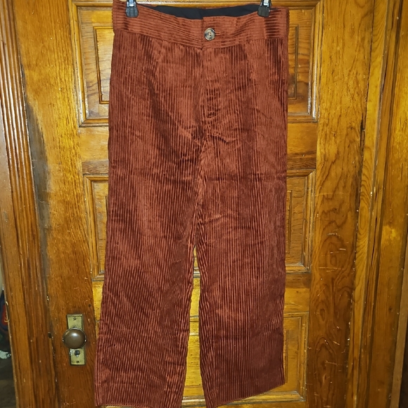 knot sisters | Pants & Jumpsuits | Nwt Knot Sisters Rich Rust Cords ...